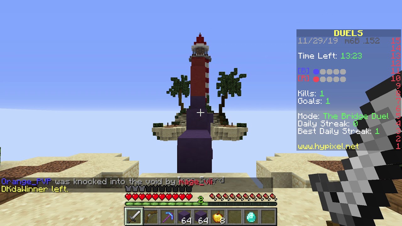 Minecraft hypixel gameplay - YouTube