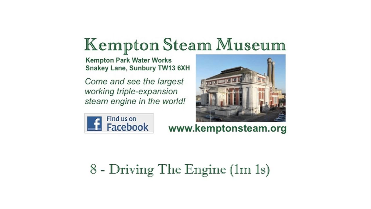 8 - Driving The Engine - Kempton Steam Museum - YouTube
