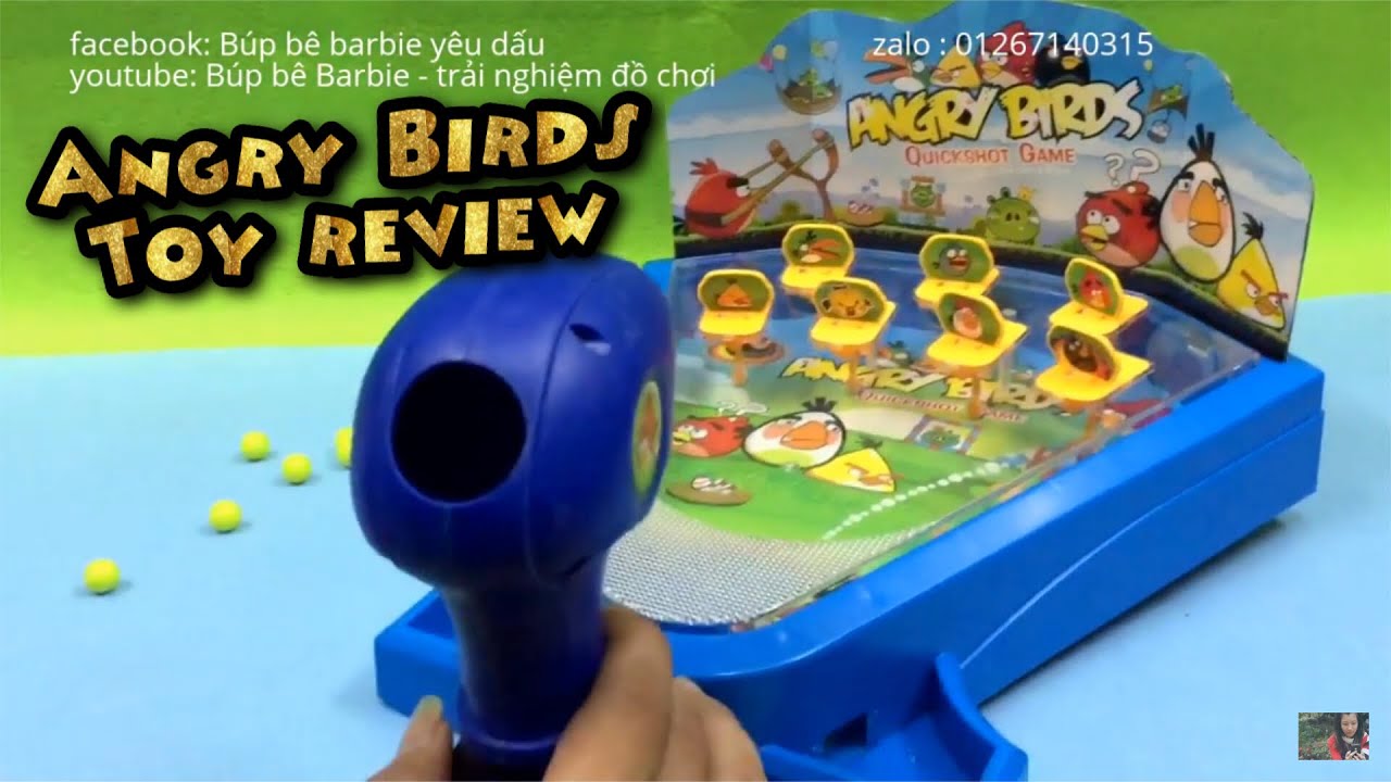 đồ chơi bắn chim vui nhộn - YouTube
