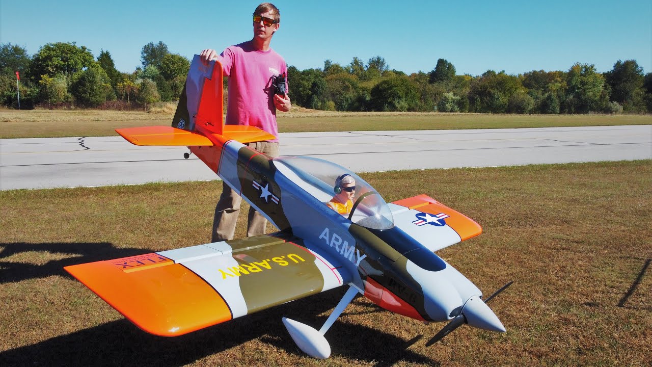 Flex Innovations RV-8 - YouTube