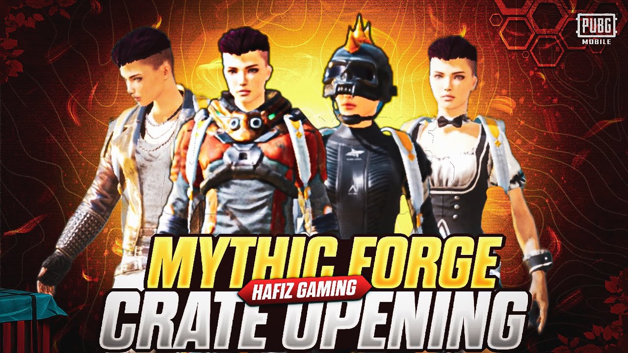 MYTHIC FORGE Crate Opening | PUBG Mobile | HAFIZ Gaming - YouTube