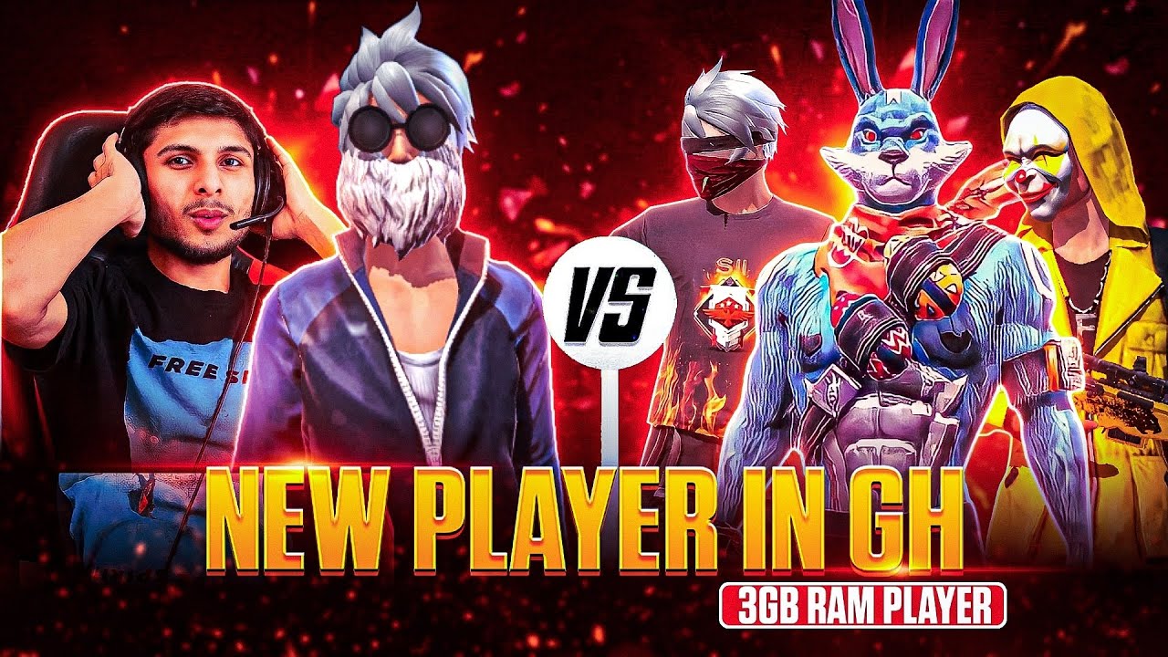 NEW PLAYER COME IN GH ESPORTS 🔥 || WTF 🤯 3GB RAM PLAYER ACCURACY LIKE ...