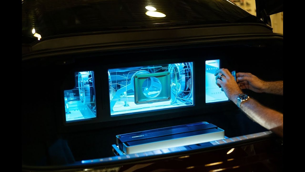Next Level Lucid Air Build: Custom Sub Box with Trulli Subs - YouTube