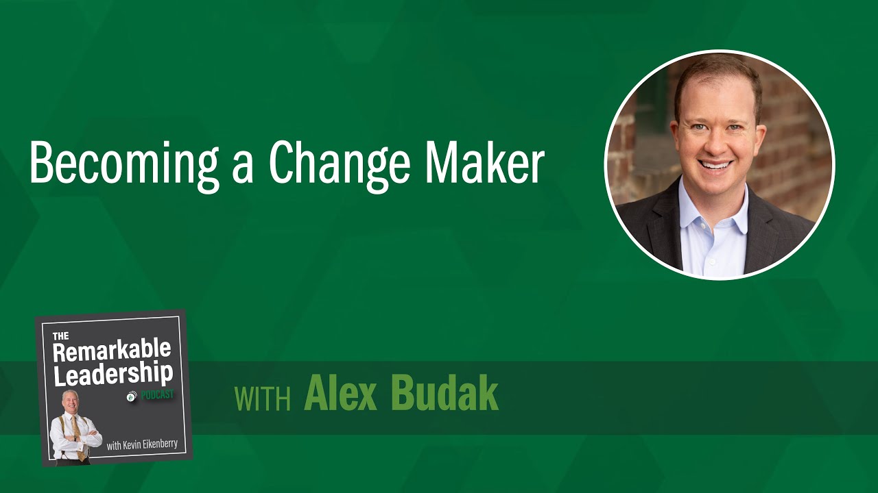 Becoming a Change Maker with Alex Budak - YouTube