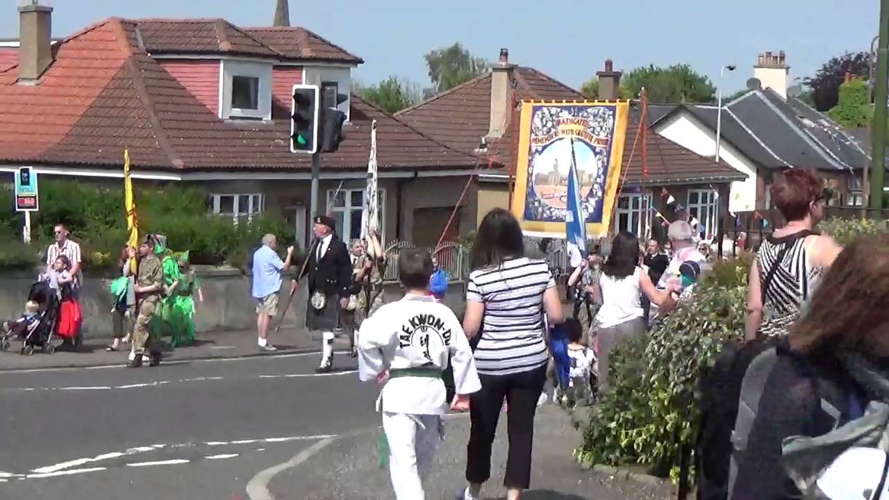Bathgate West Lothian Galaday Procession 2016 - YouTube