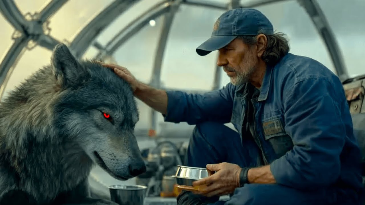 The Lonely Alien Wolf Starved for Months Until a Human Mechanic Finally ...