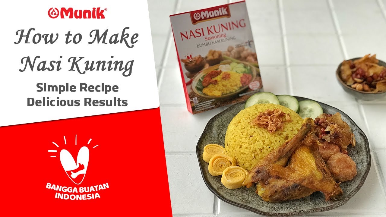 How to Make Nasi Kuning, Simple Recipe Delicious Results. - YouTube