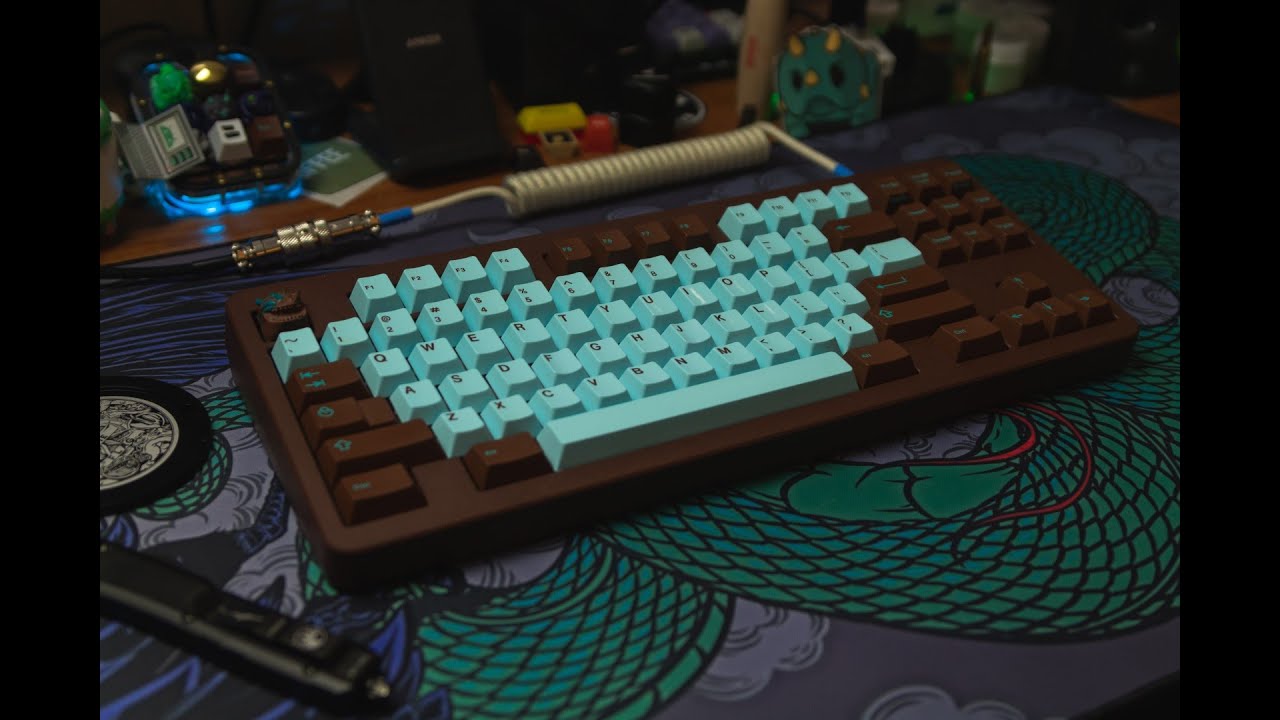 MatrixLAB ME Standard - Typing Test and Tape Mod - YouTube