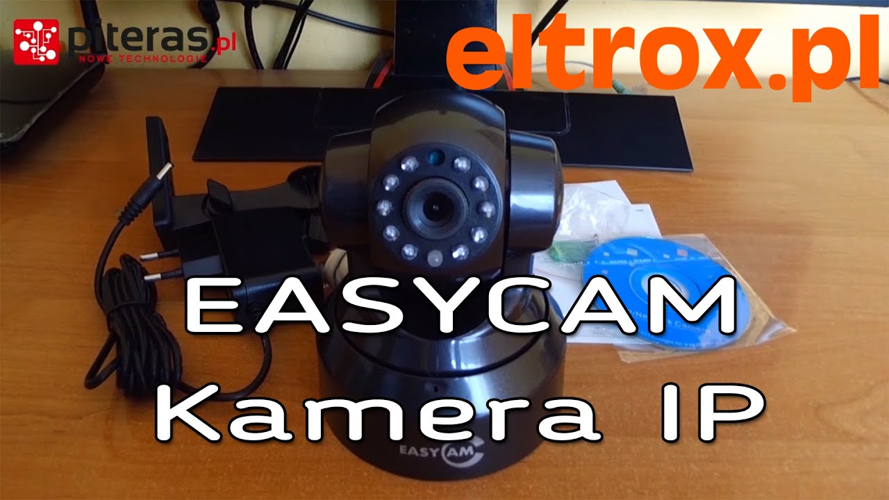 EasyCAM EC-101SD-B - Kamera internetowa IP - Network camera - RECENZJA ...