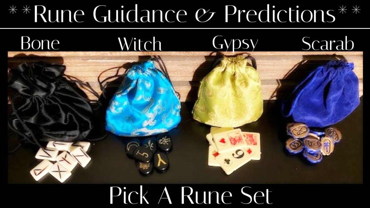 🔮Pick A Rune Set🔮 Guidance & Predictions From The Runes! - YouTube