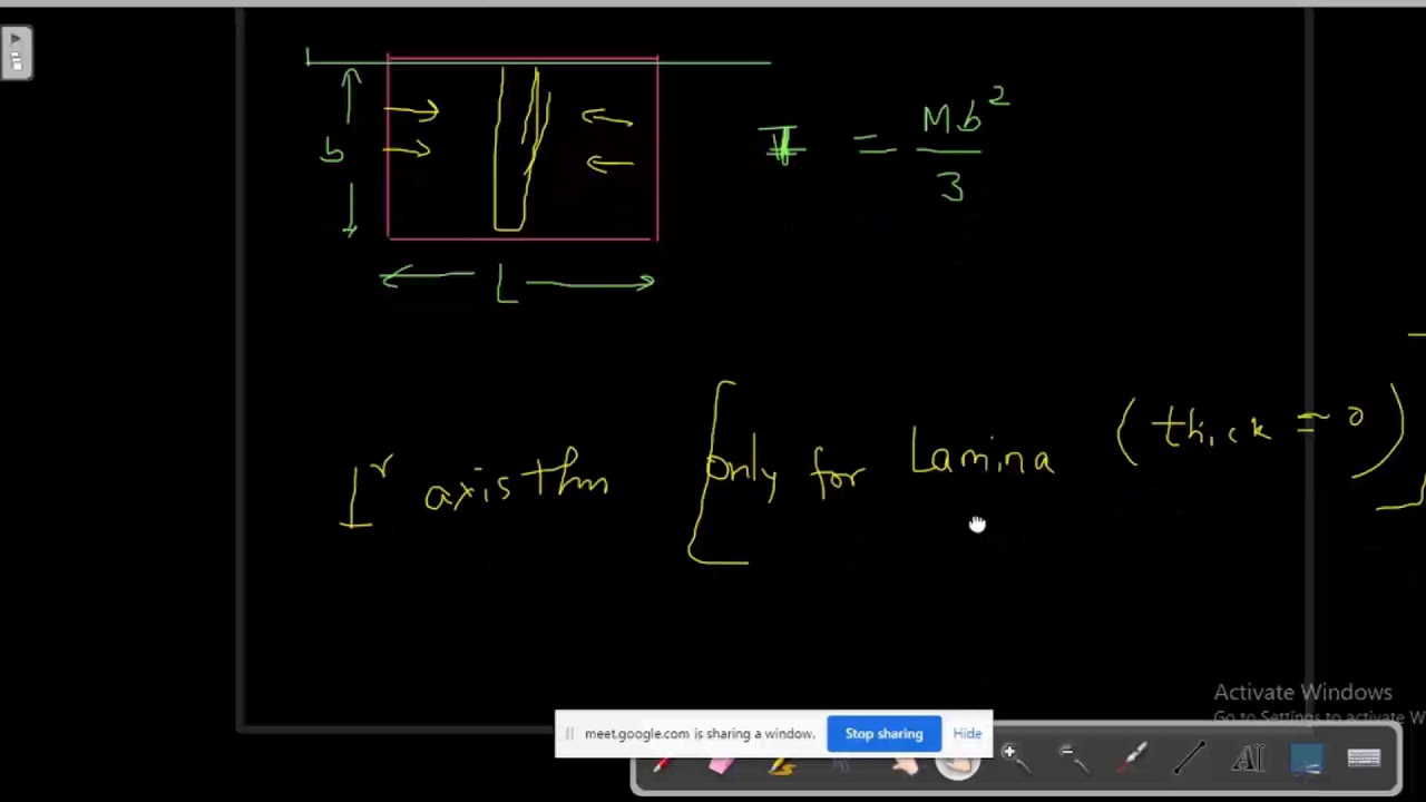 11th | Moment of inertia and Conservation of AM - YouTube