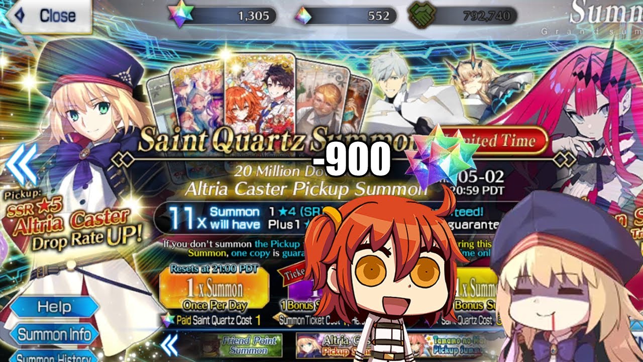 Fate Grand Order - Castoria Summoning Rolls 2024 - YouTube