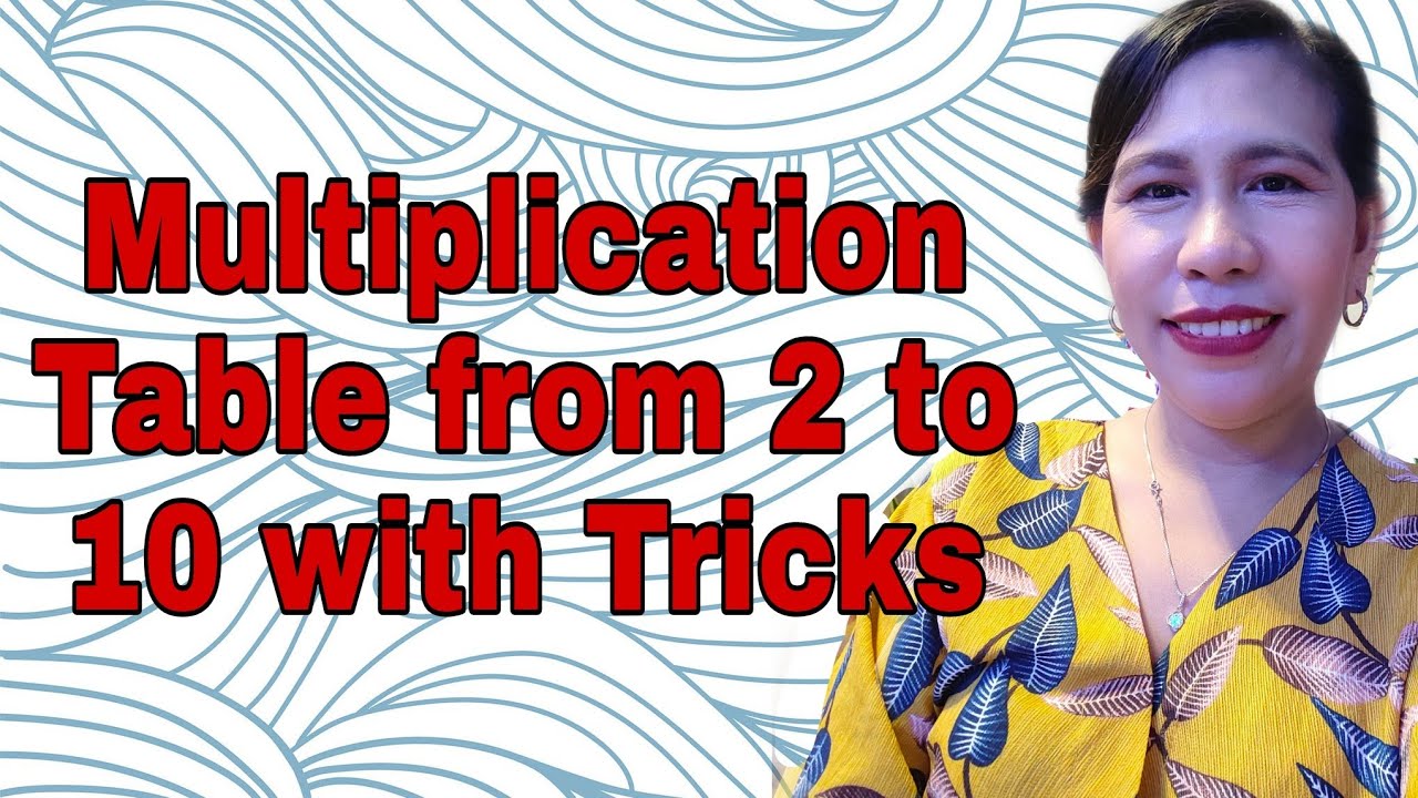 Visualizing and Stating Basic Multiplication Facts for Numbers up to 10 ...