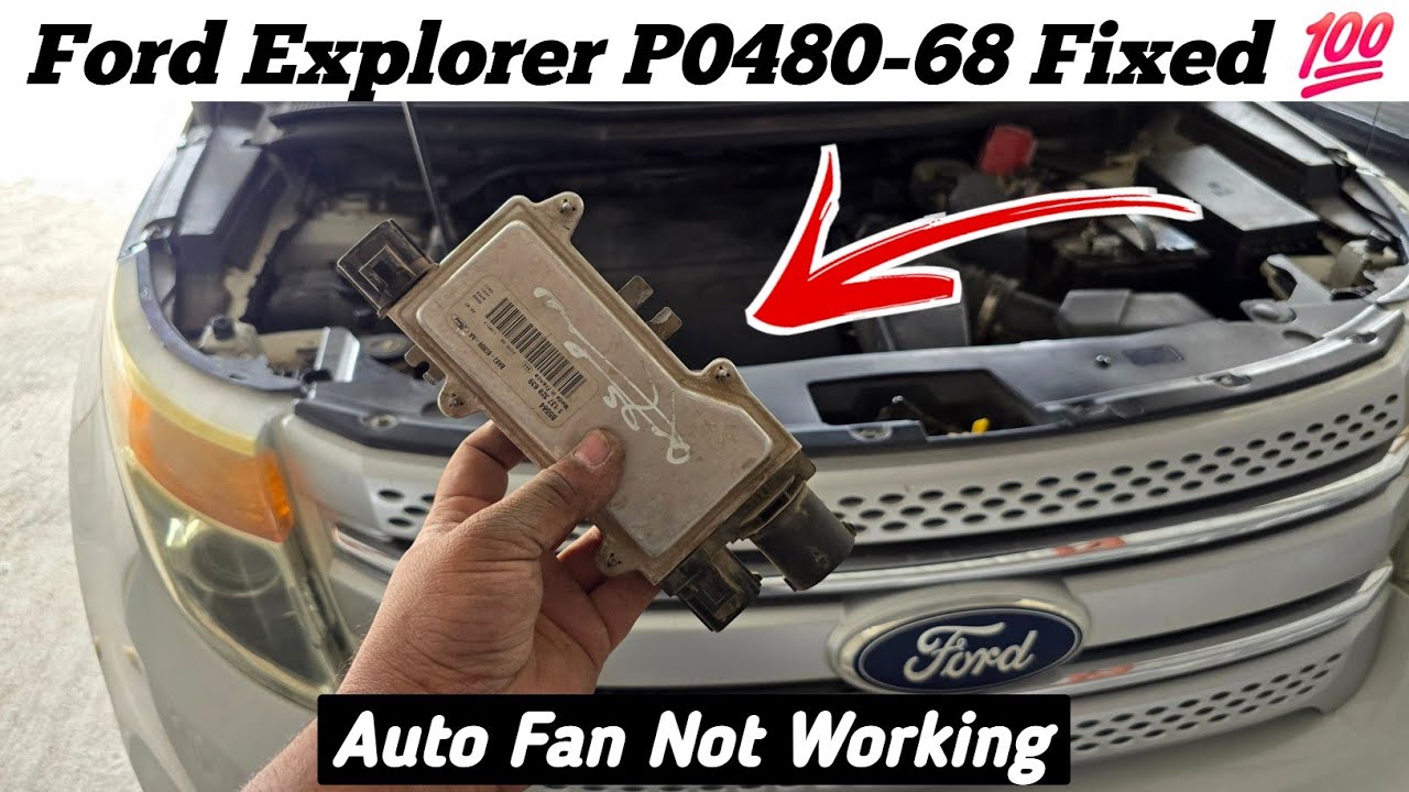 How To Fix P0480-68 In Ford Explorer || Wiring Diagram + Solution 🔥💯 ...