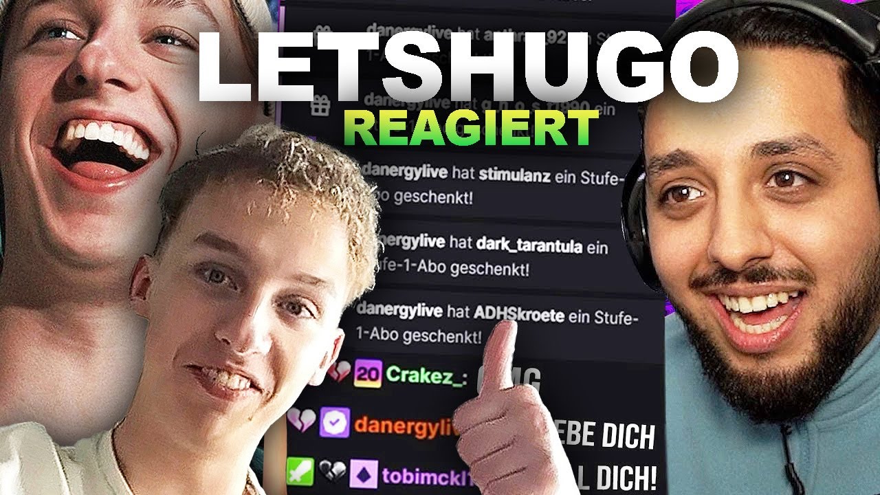 LETSHUGO Reagiert auf meinen SONG für ihn (DISSTRACK) - YouTube