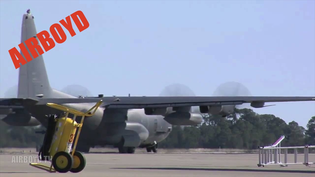 AC-130 Ramp Ops - YouTube