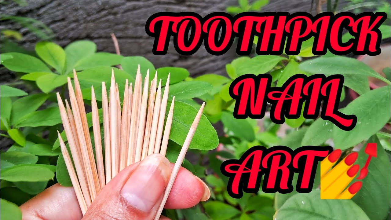 || Easy Nail Art Using Toothpick || No Tool Nail Art || How To Make ...