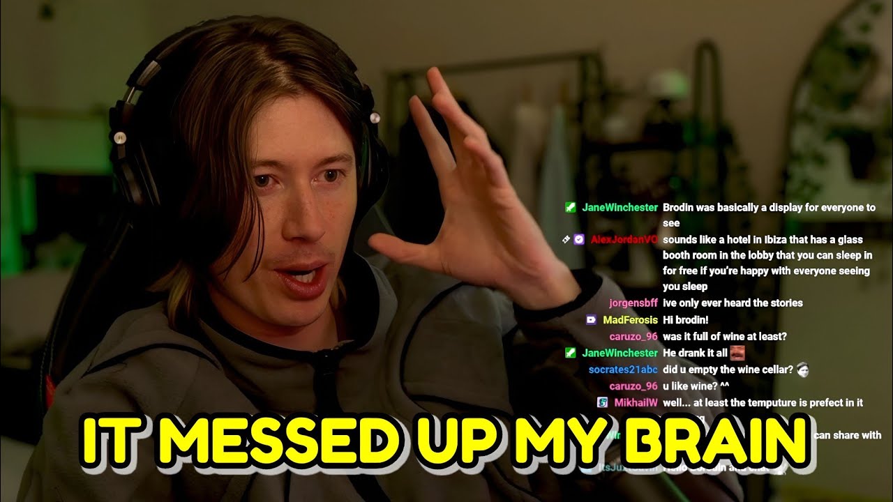 Brodin on Living in OTV House Basement - YouTube