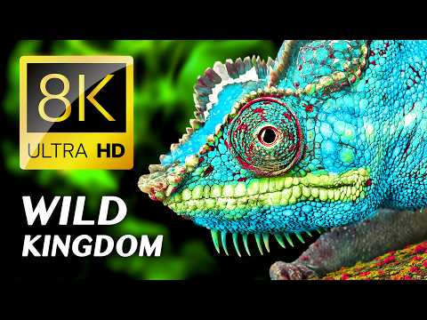 HEYVANLARIN VƏHŞƏT KRALLIKLIĞI 8K ULTRA HD - Həqiqi Heyvan Səsləri