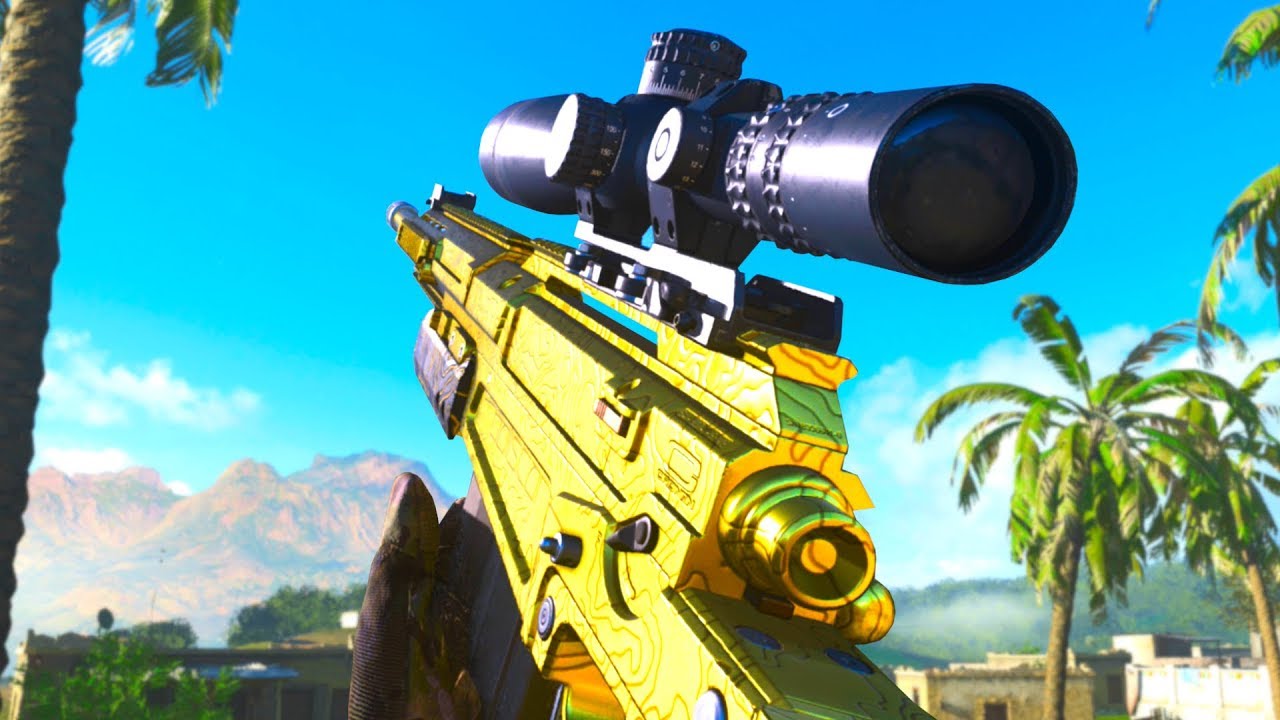 SNIPER AX-50 EN OR sur Call of Duty: MODERN WARFARE ! - YouTube