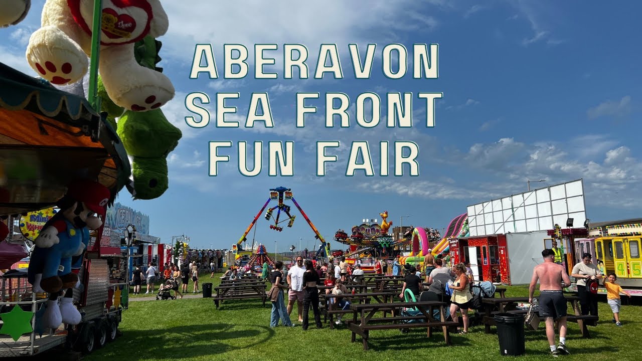 Aberavon Sea Front Fun Fair 2024 - YouTube