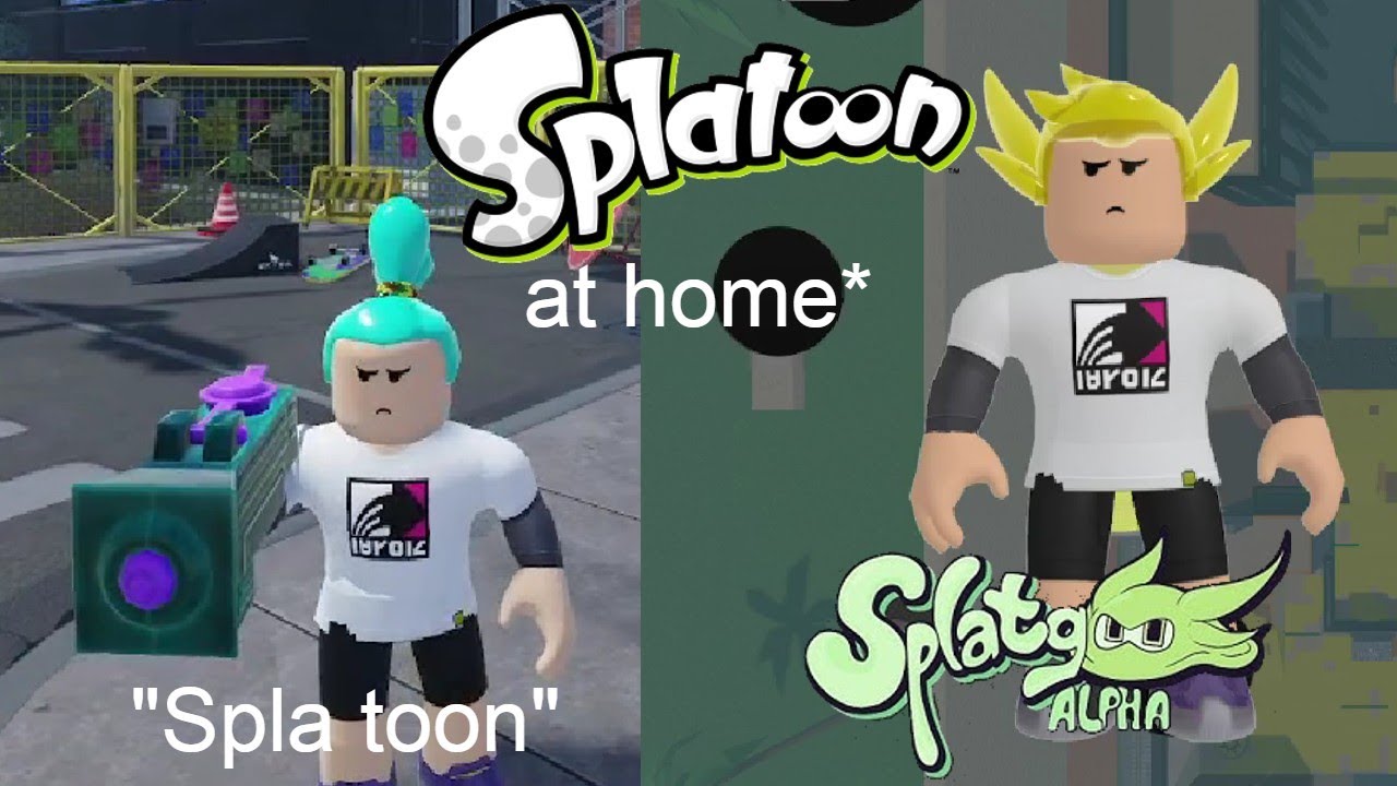 Splatoon at Home | Roblox (With @cold_mossi ) - YouTube
