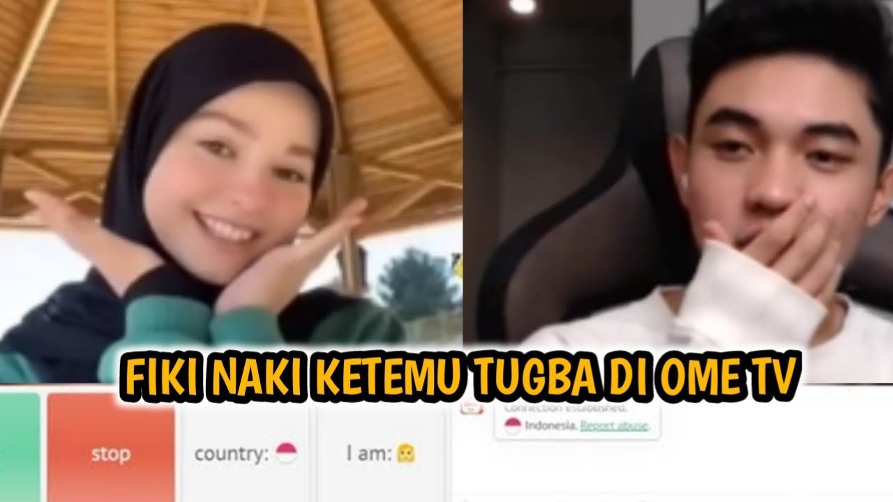 PARODI - Fiki Naki kaget ketemu Tugba pakai hijab di ome tv,jangan terlalu serius buat hiburan ...
