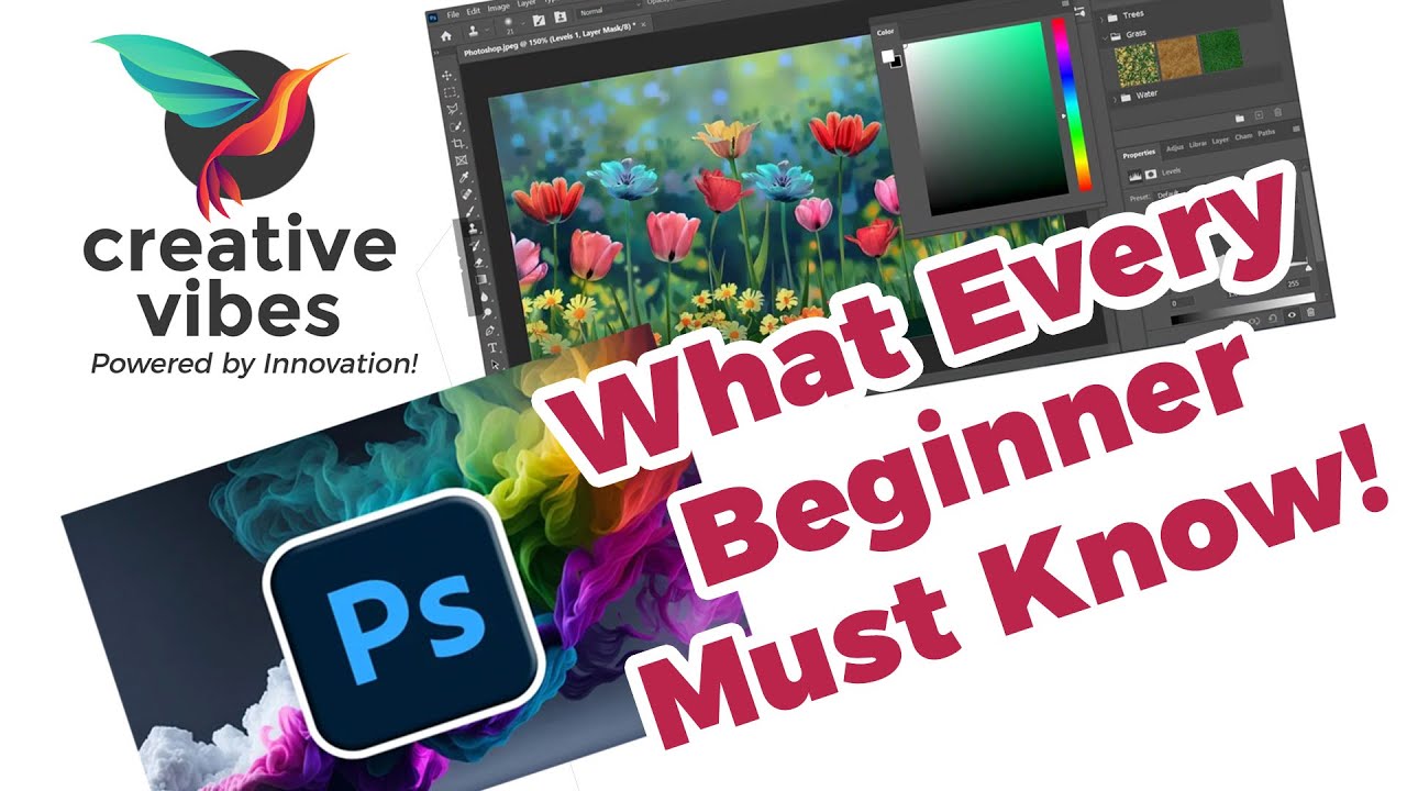 Adobe Interface | interface Adobe Photoshop | Adobe Photoshop tutorial ...