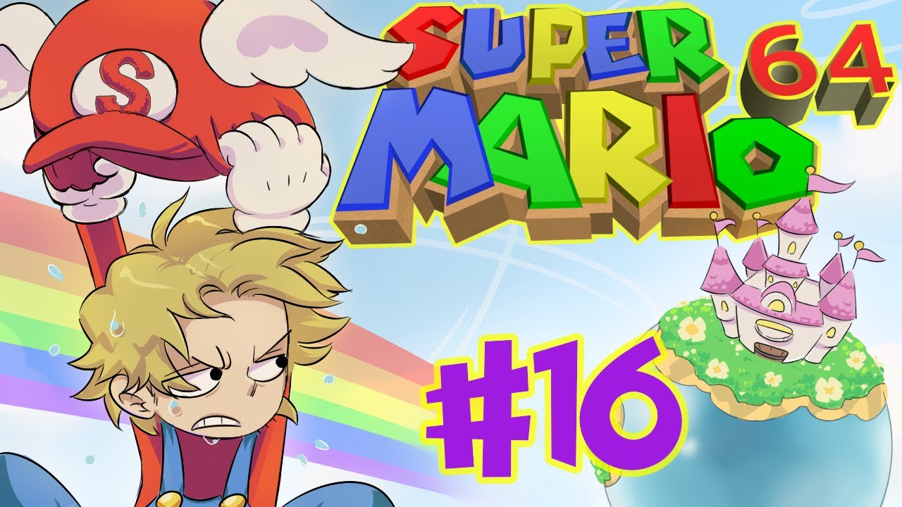 Super Mario 64 Playthrough Part 16 | It's Wabbit Season - YouTube