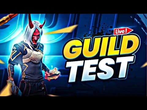 FREE FIRE LIVE GUILD TEST 1VS2 | GUILD TESTING | FF GUILD TEST LIVE 🔥 # ...