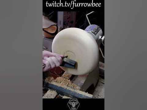 Wood turning live edge bowl - livestream 15 July 2023 - YouTube