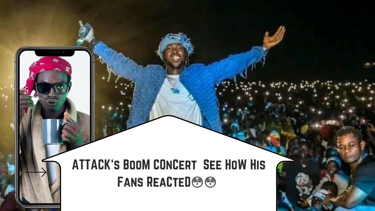 ATTACK BOOM CONCERT HOW HIS FANS REACTED AFTER THE SHOW😳 - YouTube