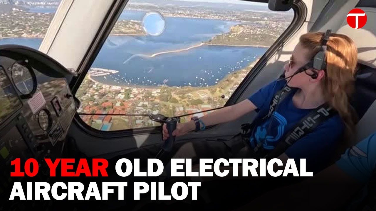 10-Year-Old Amy Spicer: Youngest Pilot of All-Electric Aircraft ...