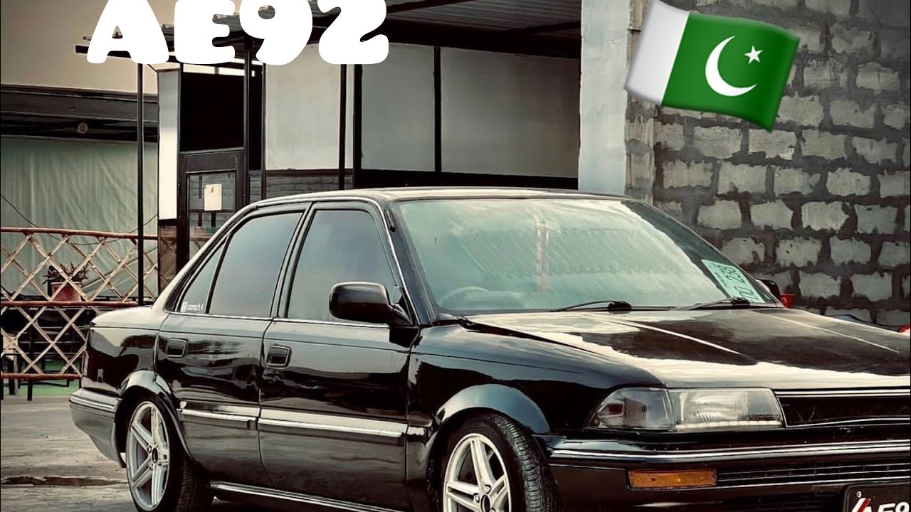 Ae92 gt,1988 corolla /Pakistan - YouTube