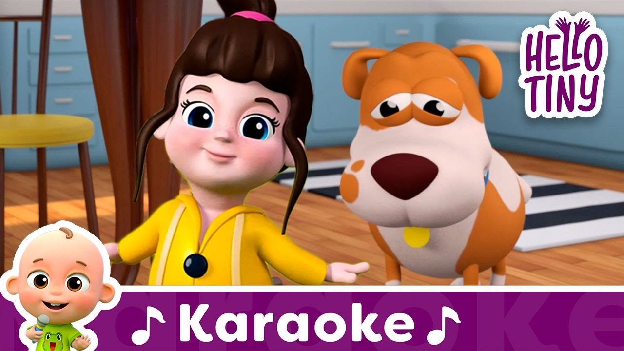 My Dog Got Sick KARAOKE | Hello Tiny | Sing Along With Me! - YouTube