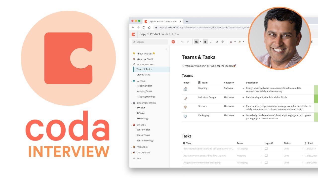 Coda CEO discusses the future of Coda - YouTube