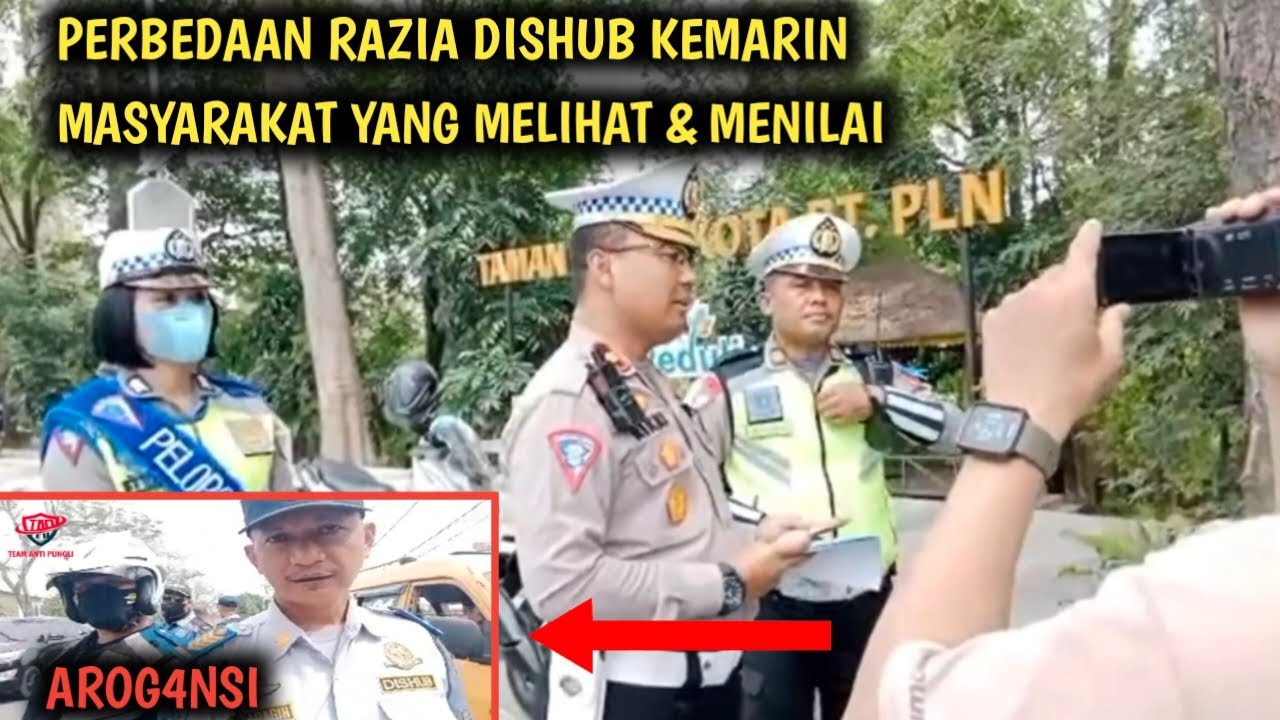 Joniar Nainggolan - Perbedaan Razia Dinas Perhubungan Kemarin - YouTube