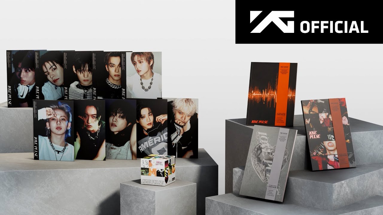 TREASURE - 3rd MINI ALBUM [LOVE PULSE] ALBUM MOTION GRAPHIC - YouTube