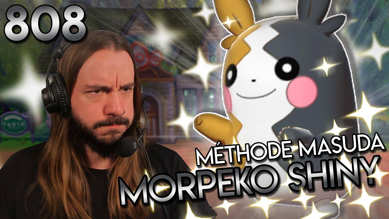 JE METS UN COUP DE PRESSION À MORPEKO SHINY | Pokemon Epee / Bouclier - YouTube