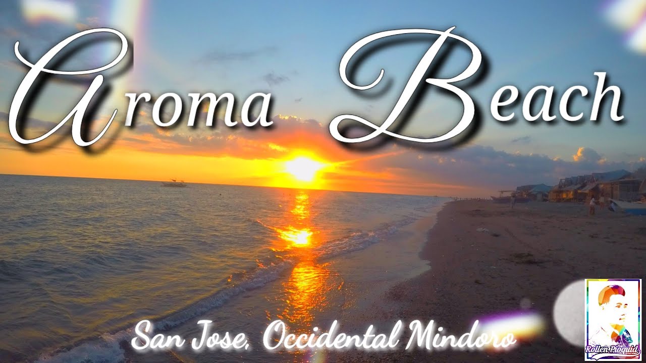 Summer fun at Aroma Beach, San Jose, Occidental Mindoro - YouTube