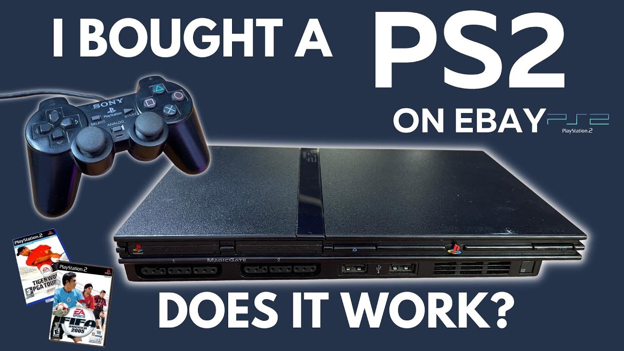 RETRO GAMING : Unboxing and setting up a PS2 Lite I purchased on Ebay ...