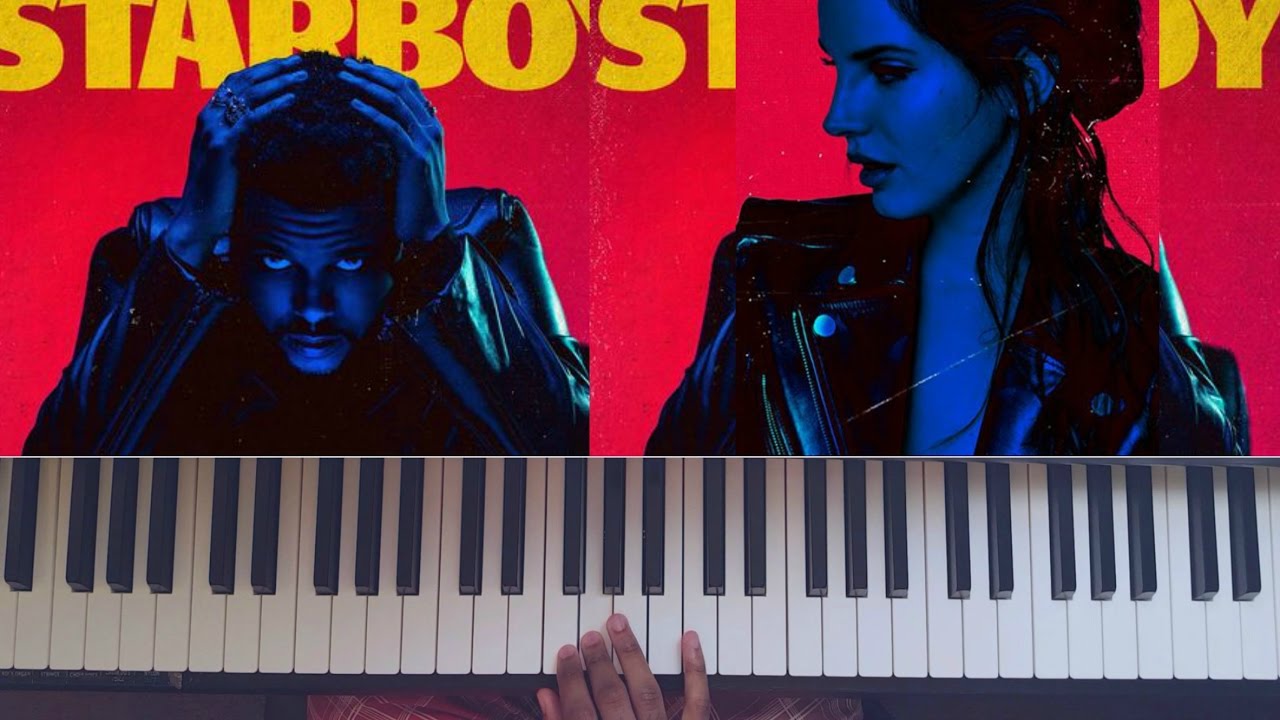 The Weeknd ft. Lana Del Rey - Stargirl Interlude [ #reggiewatkins piano ...