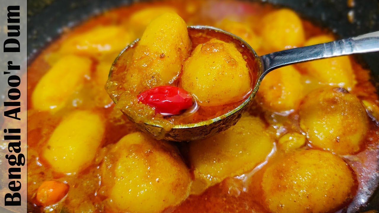Dum Aloo Recipe | Alur Dom Recipe | How To Make Dum Aloo | Potato Curry ...