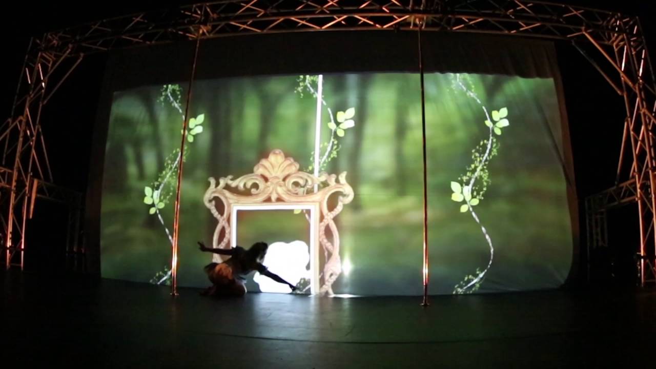 Kristy Sellars Pole Theatre 2016 - Alice In Wonderland - YouTube