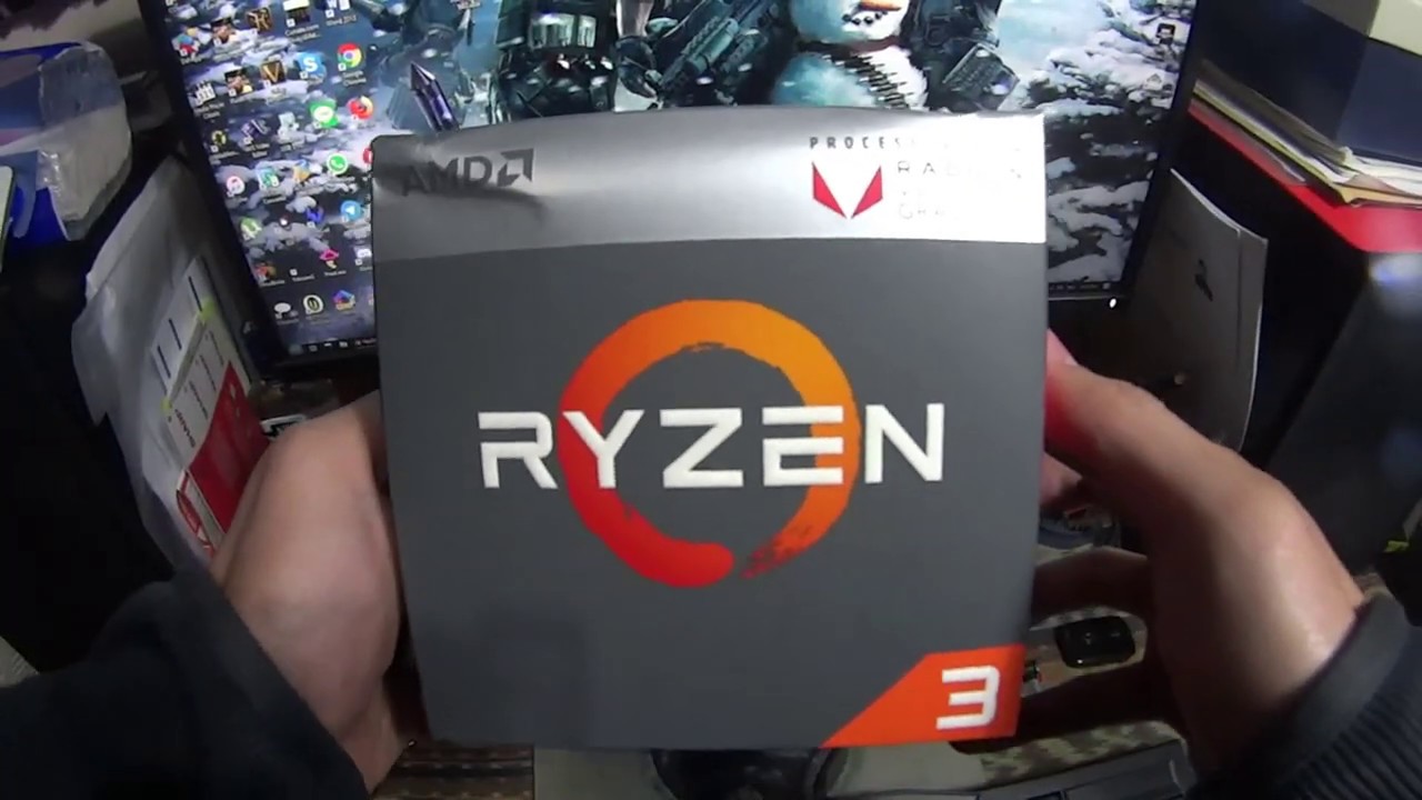 AMD Ryzen 3 2200G (Desktop Processor) - Unboxing - YouTube