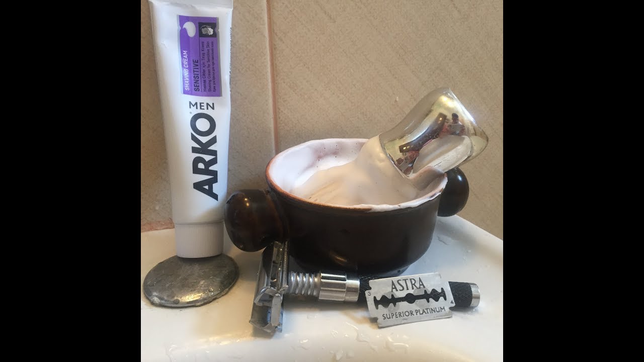 Arko Sensitive Shave Cream Review - YouTube