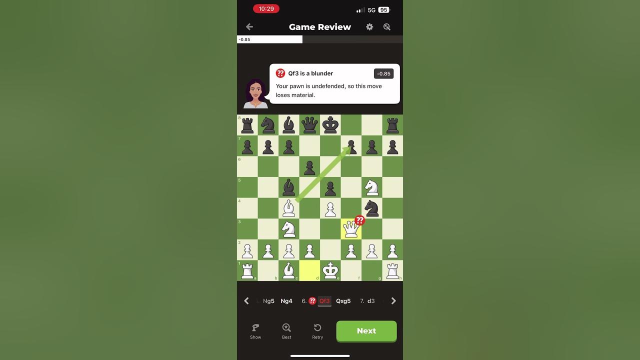 Chess Game Review #008 #Analysis - YouTube