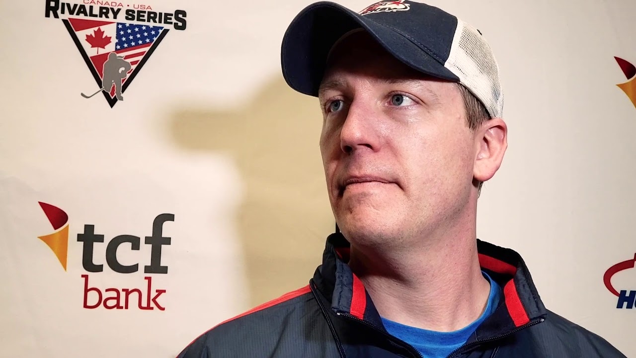 Kevin Erlenbach - U.S. WNT girls' hockey party - BELFOR Training Center ...