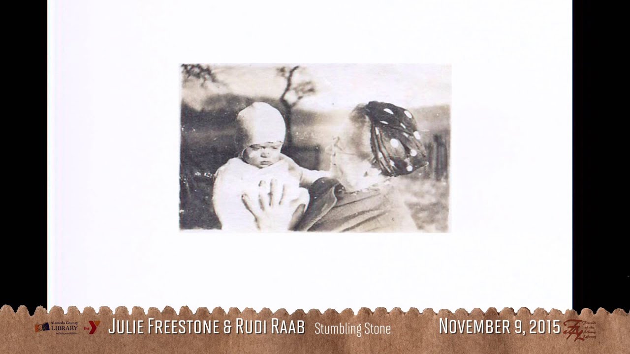 Stumbling Stone with authors Julie Freestone and Rudi Raab - YouTube