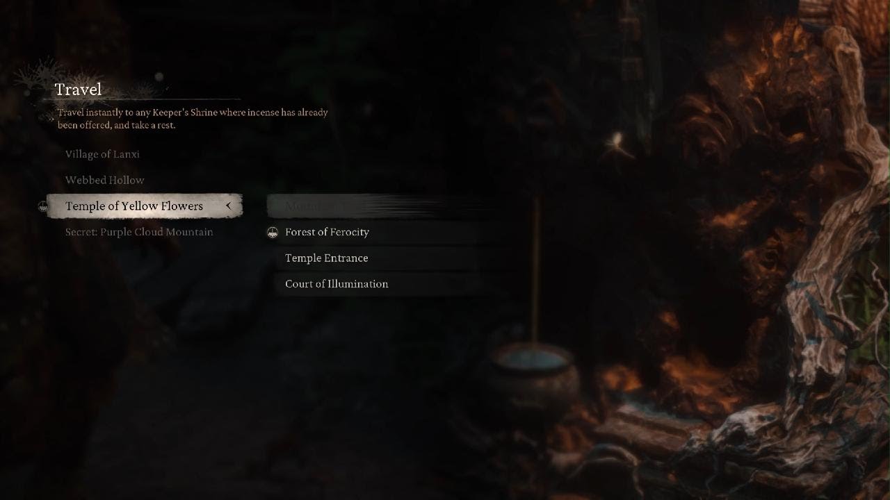 Tiger Tendon Belt Curios farm location - Black Myth Wukong - YouTube